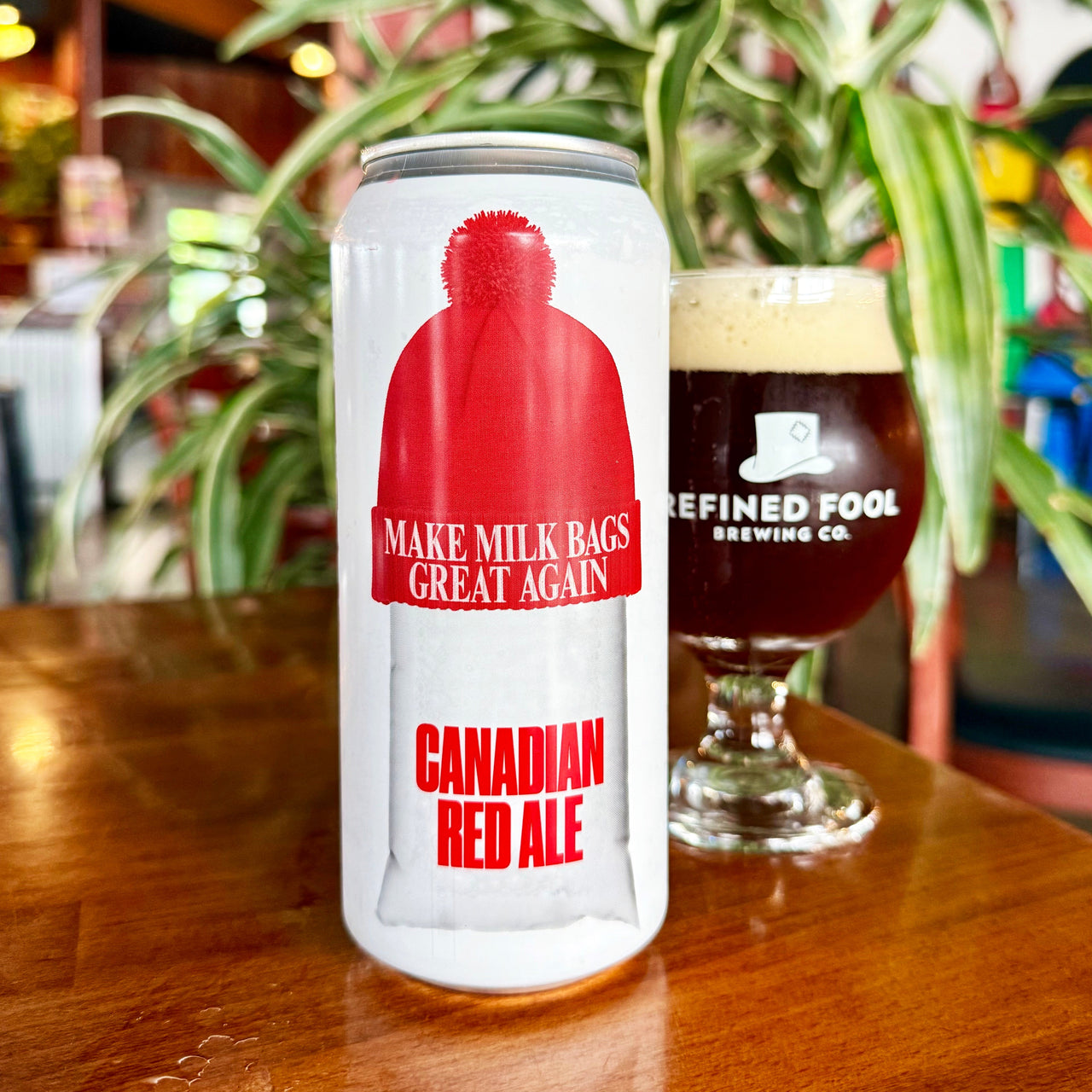 Make Milk Bags Great Again - Canadian Red Ale – Refined Fool Brewing Co.