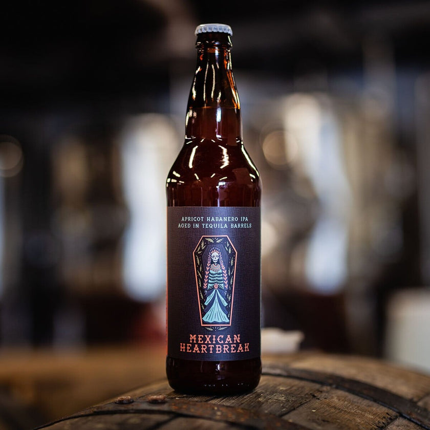 Mexican Heartbreak - Apricot Habanero IPA aged in Tequila barrels ...
